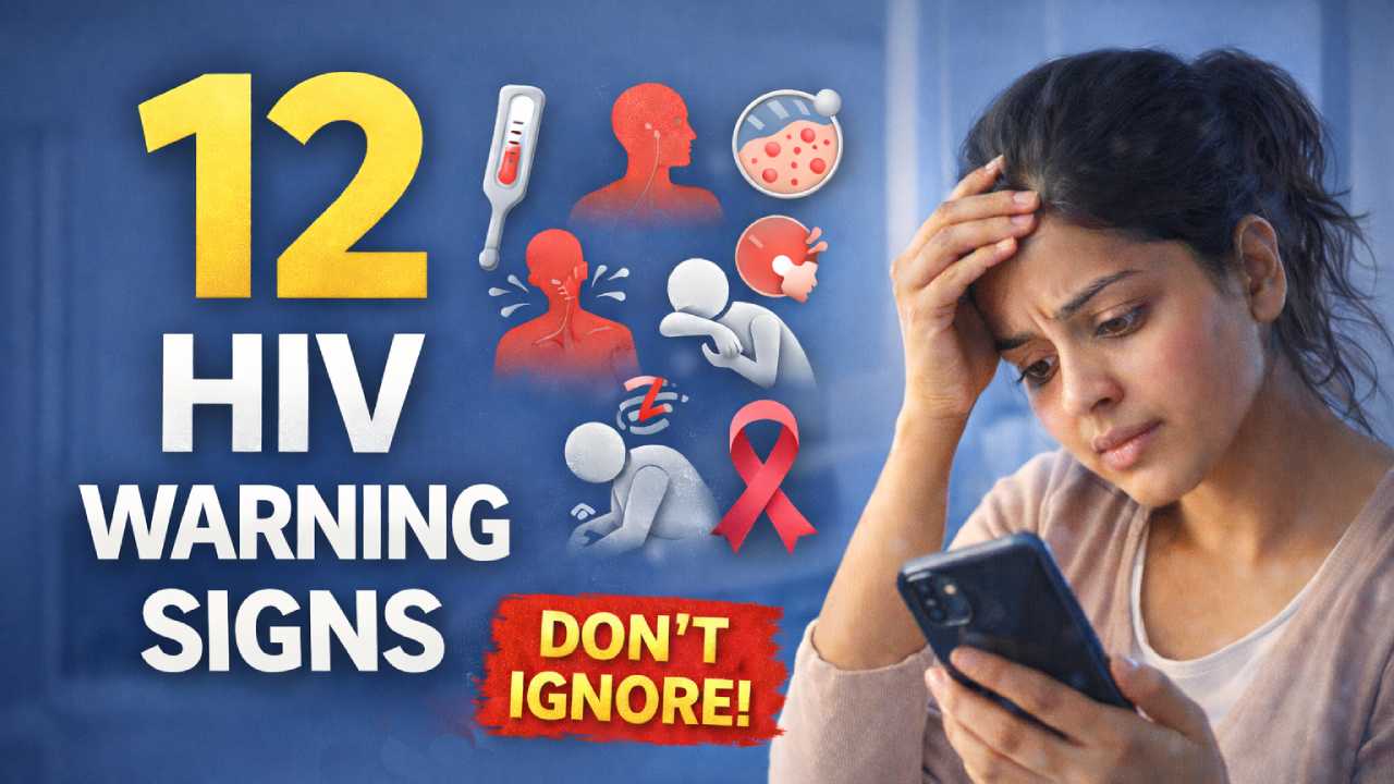 HIV Symptoms in Men & Women: 12 Early Warning Signs You Should Never Ignore